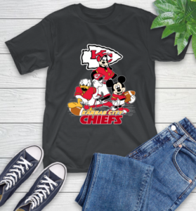 NFL Kansas City Chiefs Mickey Mouse Donald Duck Goofy Football Shirt ...