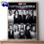 Captain America Brave New World Poster 2024 Canvas - Musicdope90s