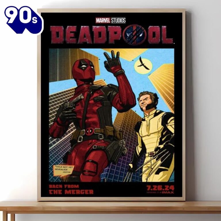 Deadpool 3 Movie Poster For Fans - Musicdope90s