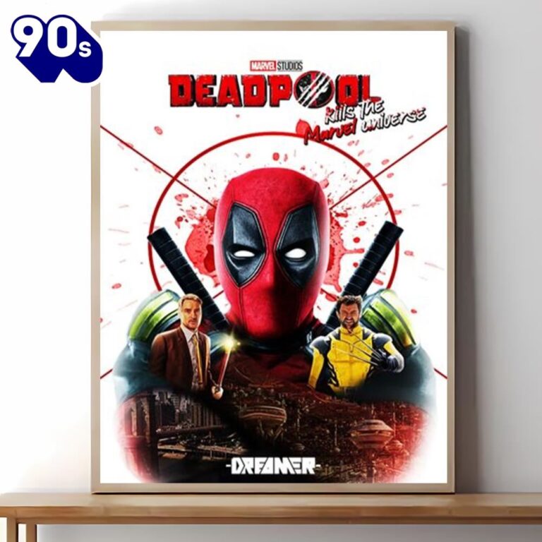 Deadpool 3 Poster Movie Art Print Wall - Musicdope90s
