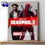Deadpool 3 Poster Movie Art Print Wall - Musicdope90s