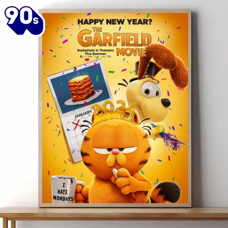 The Garfield Movie Poster For Fans - Musicdope90s