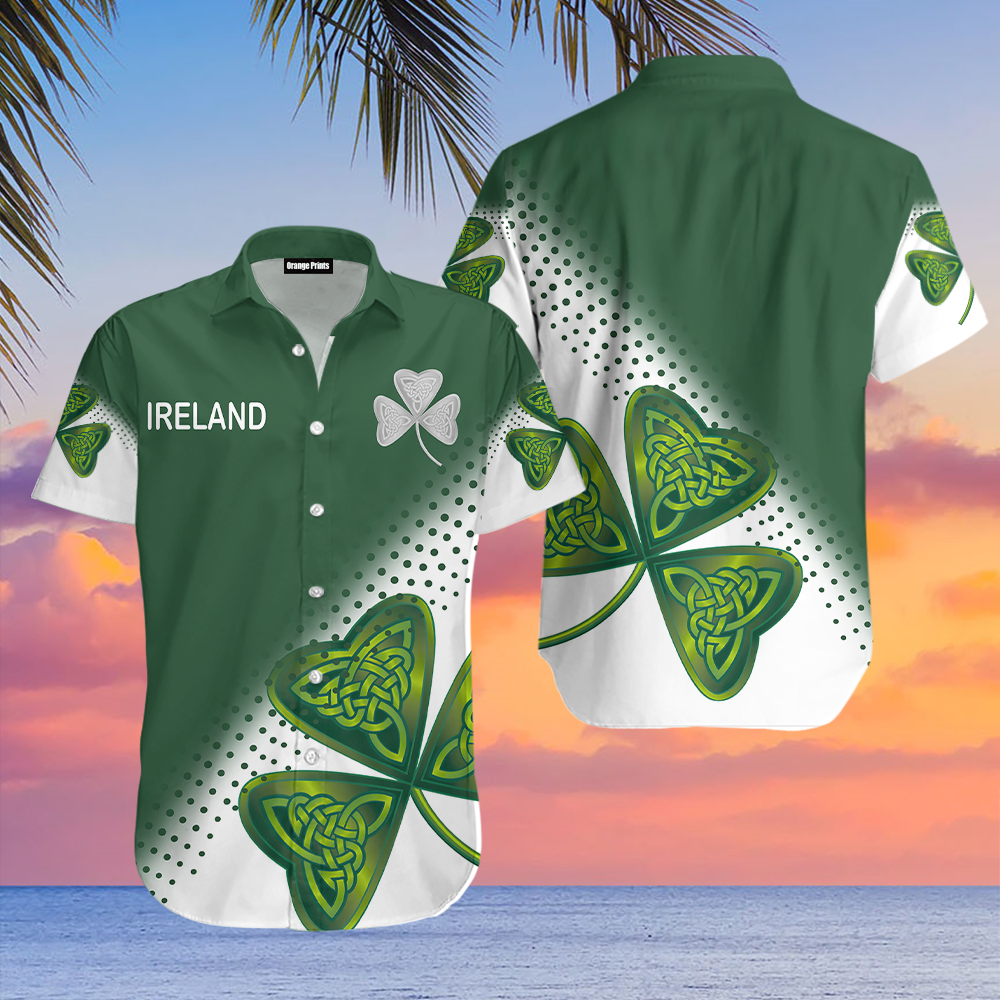Irish St Patricks Day Aloha Hawaiian Shirt - Musicdope90s