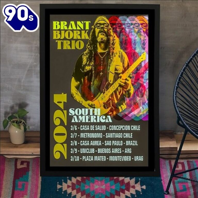 Stream Brant Bjork Trio South America 2024 Tour Canvas - Musicdope90s