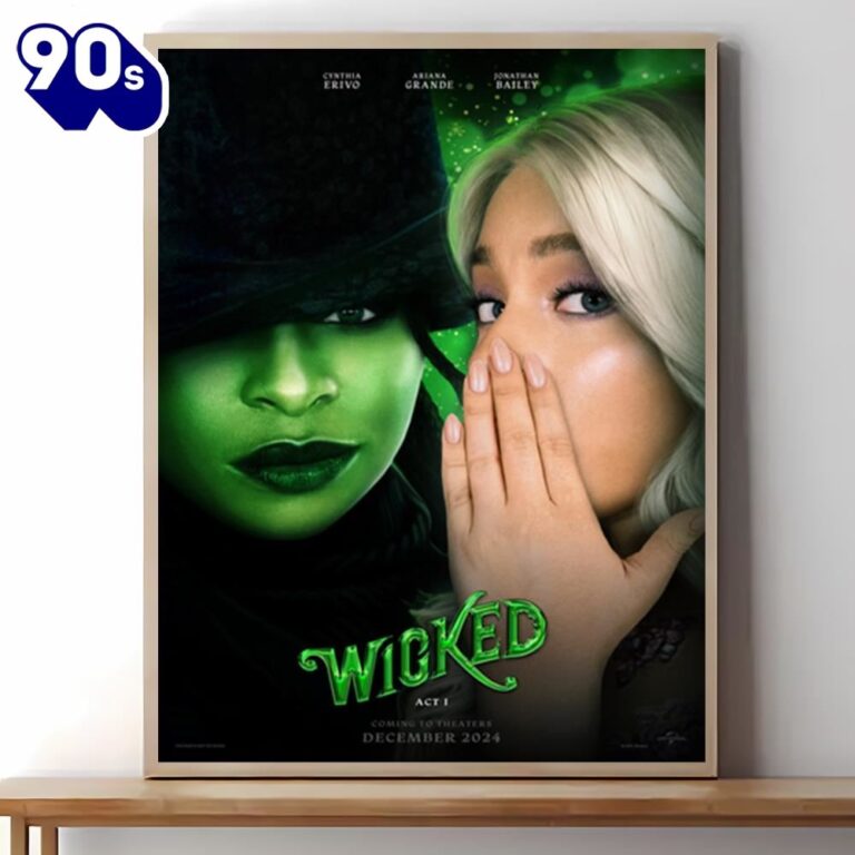 Wicked 2024 Movie Poster Best Print Art - Musicdope90s