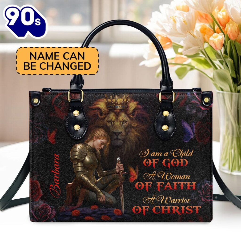 Personalized God Doesn‘T Give Us What We Can Handle Butterfly Leather ...