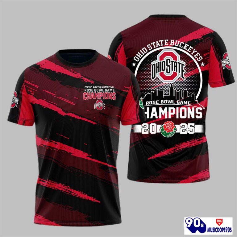 2025 Playoff Quarterfinal Rose Bowl Game Champions Shirt - Musicdope90s