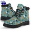 Ferret Leather Boots Animal Custom Shoes Funny Ferret Lover Gift ...