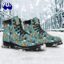 Ferret Leather Boots Animal Custom Shoes Funny Ferret Lover Gift ...