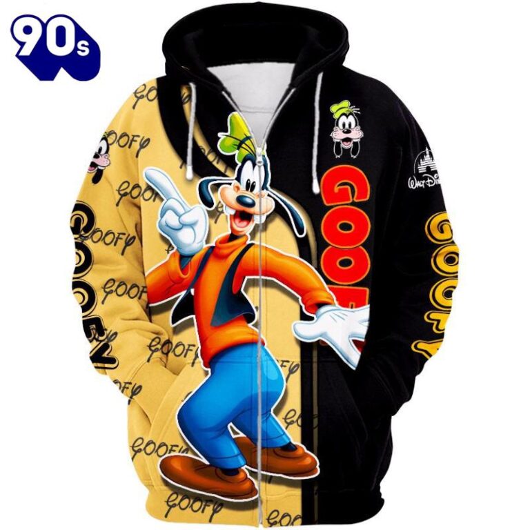Goofy Pattern Design Hoodie and Leggings Set - Musicdope90s