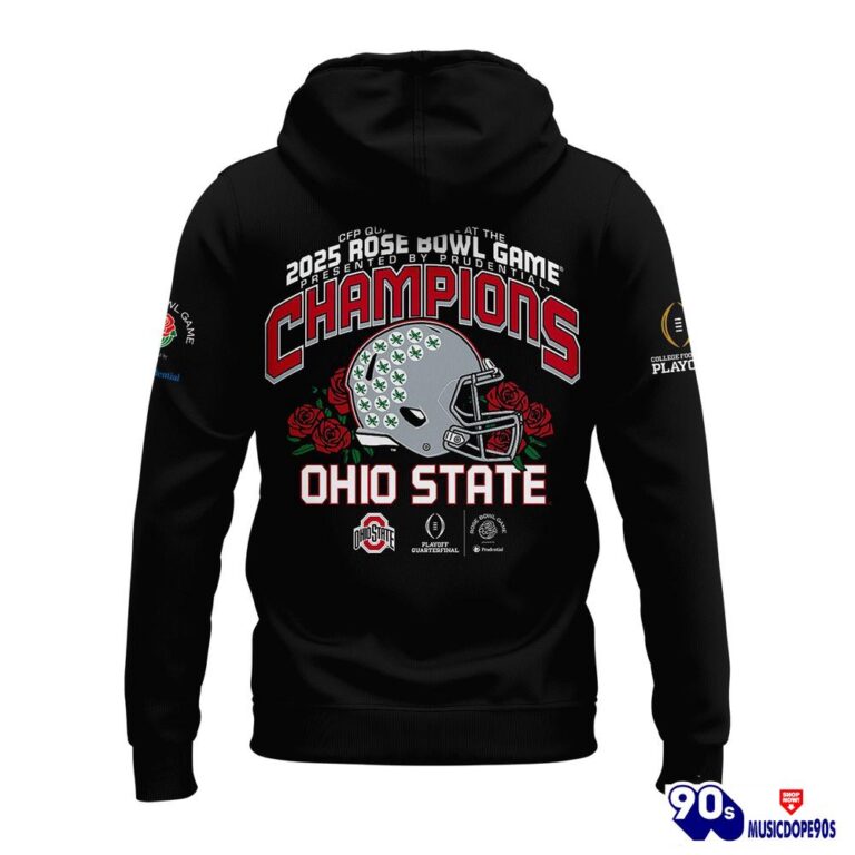 Limited Edition Ohio State Buckeyes College Football Playoff 2025 Rose ...