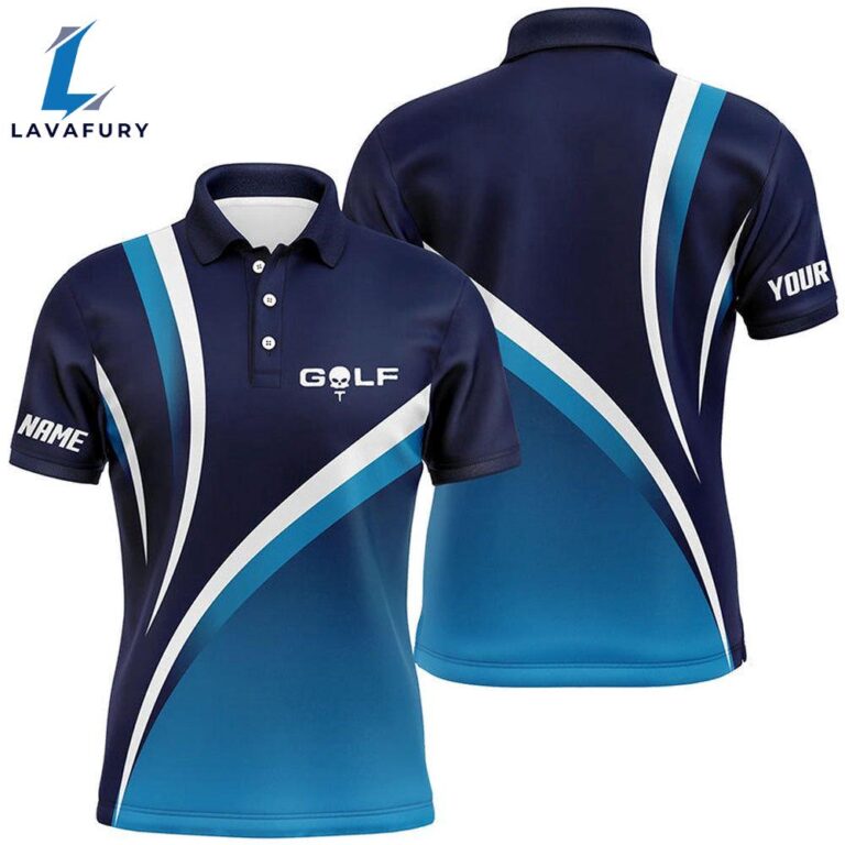 Mens Golf Polo Shirts Custom Name Men'S Golf Polos, Tournament Golf ...