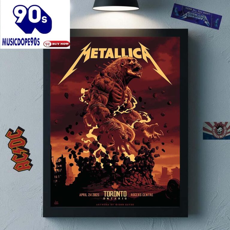 Metallica M72 Toronto Ontario Night 1 Rogers Centre Canada On April 24 2025 Met On Tour The ...