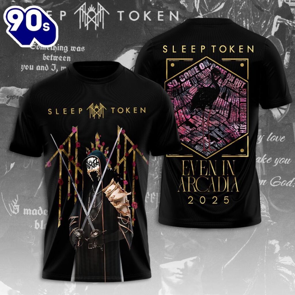 Sleep Token 3D Apparel Gift For Fans Rock Music 3D Shirt - Musicdope90s