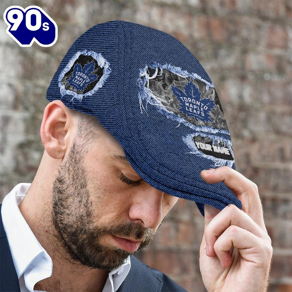 Toronto Maple Leafs Jeff Cap Custom Your Name - Musicdope90s